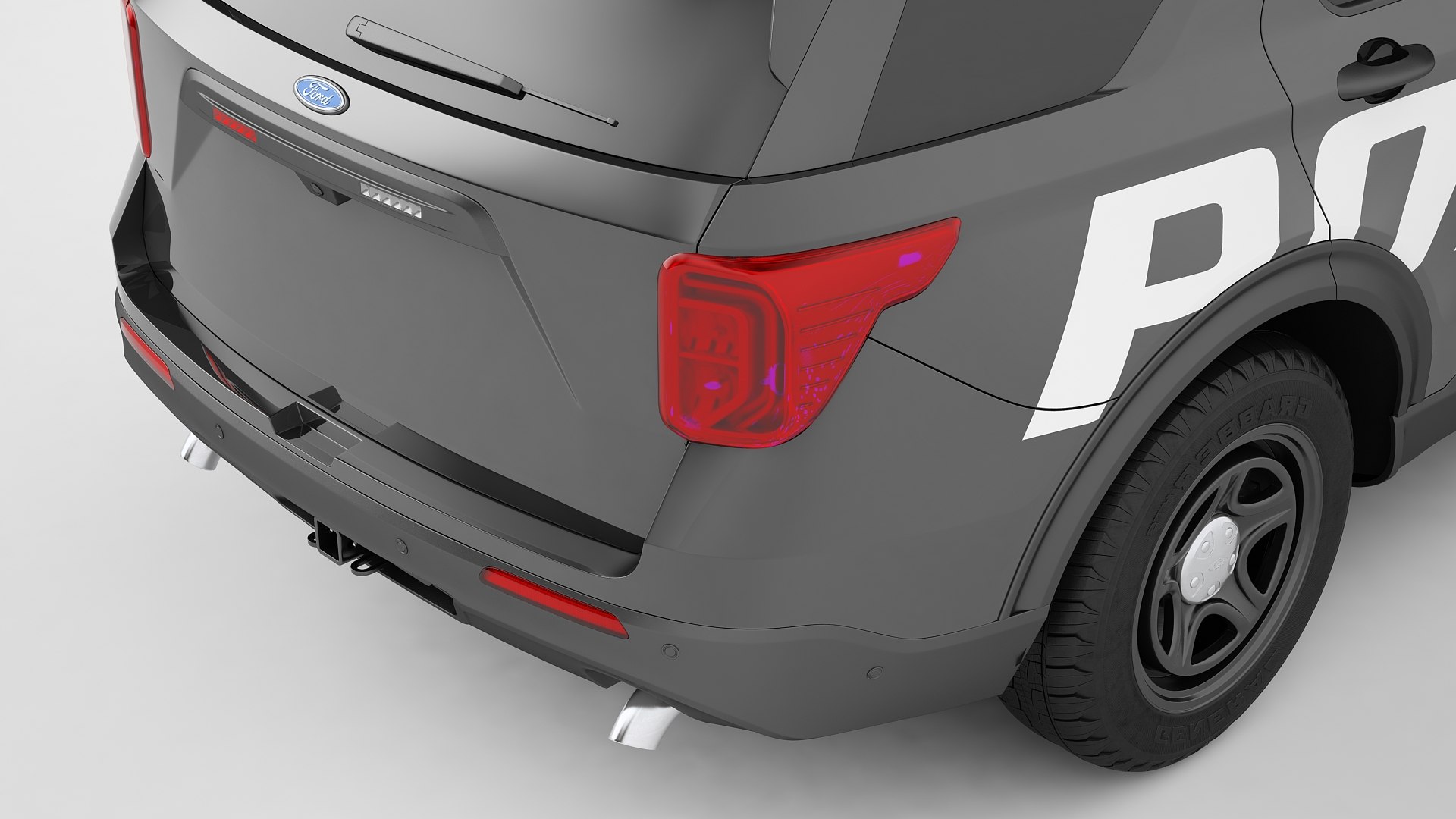Ford Explorer 2020 Police 01 3D model - TurboSquid 1726440