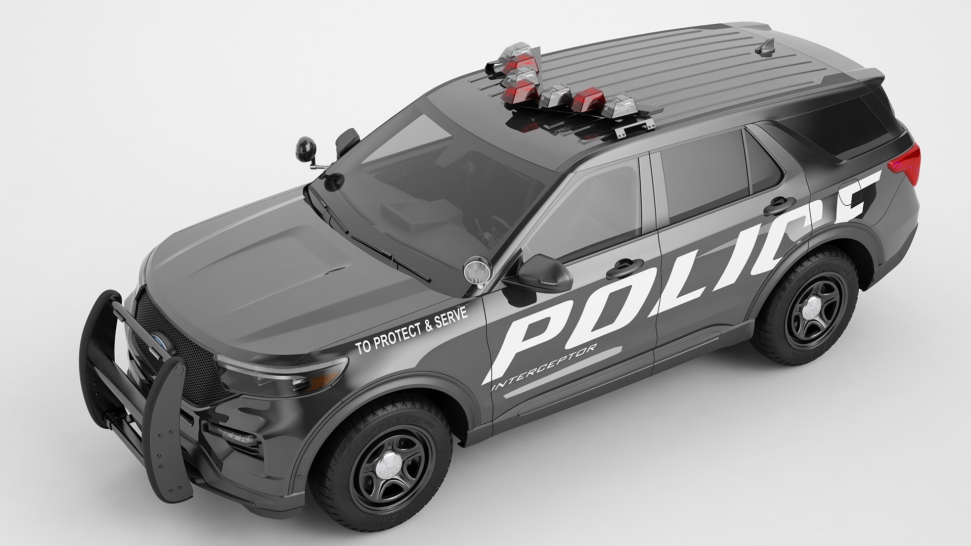 Ford Explorer 2020 Police 01 3D model - TurboSquid 1726440