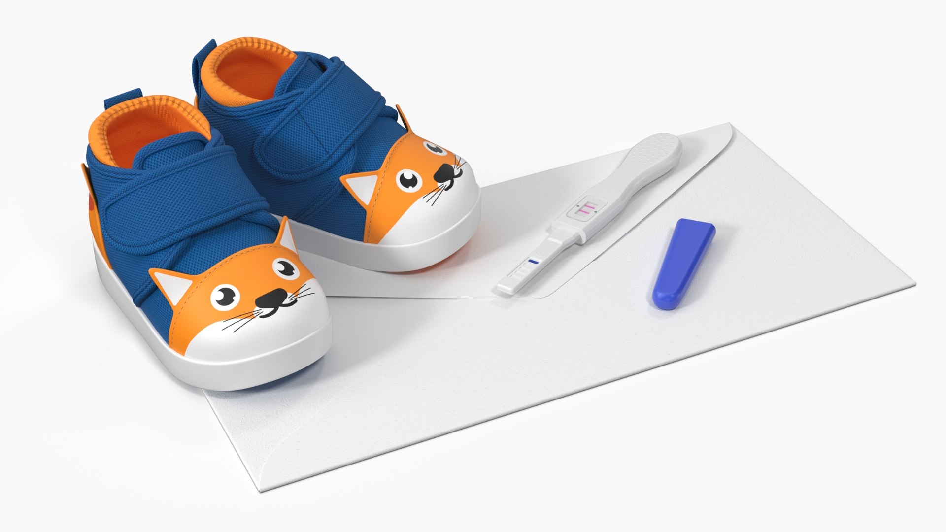 Announcement Of A Future Child 3D Model - TurboSquid 2382292