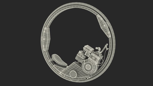 modelo 3d Monociclo McLean preparado para Maya - TurboSquid 1882668