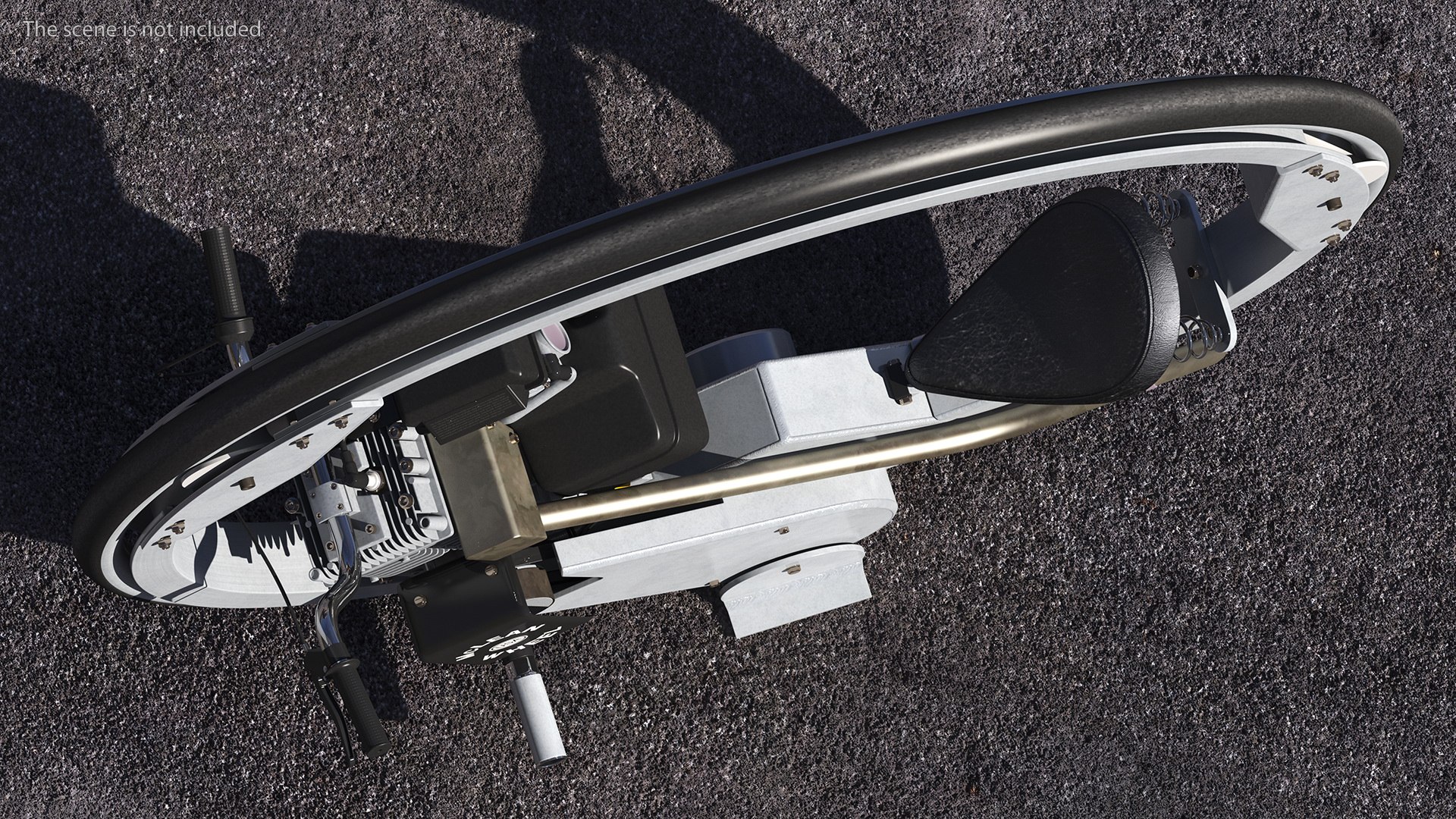 3D McLean Monocycle Rigged For Maya - TurboSquid 1882668