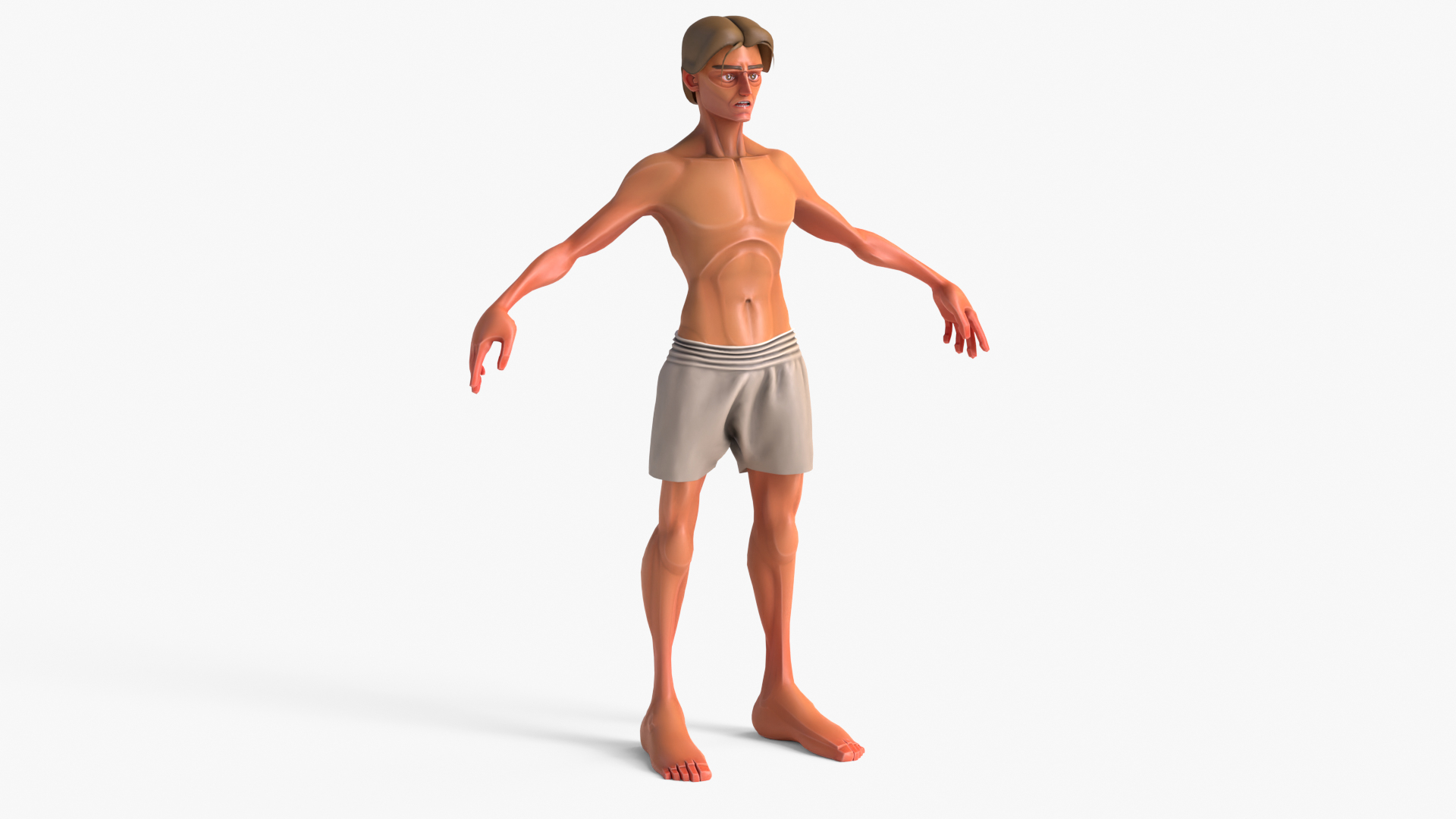 Stylized Human Male Thin 3D model - TurboSquid 1959386
