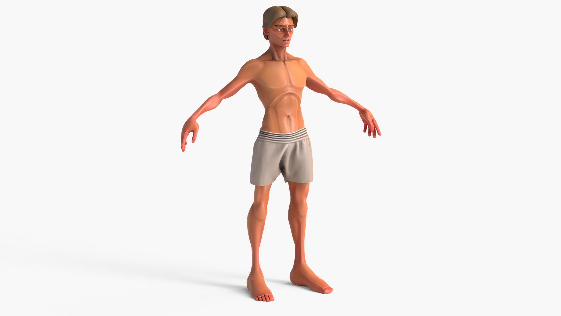 Stylized Human Male Thin 3D model - TurboSquid 1959386