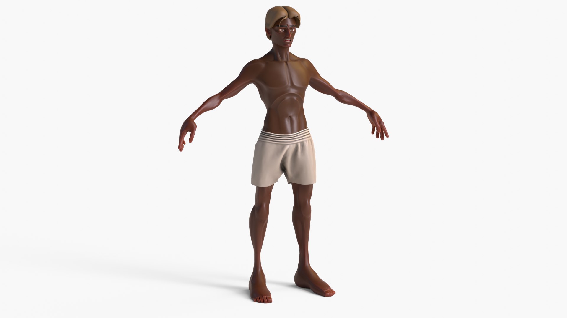 Stylized Human Male Thin 3D model - TurboSquid 1959386