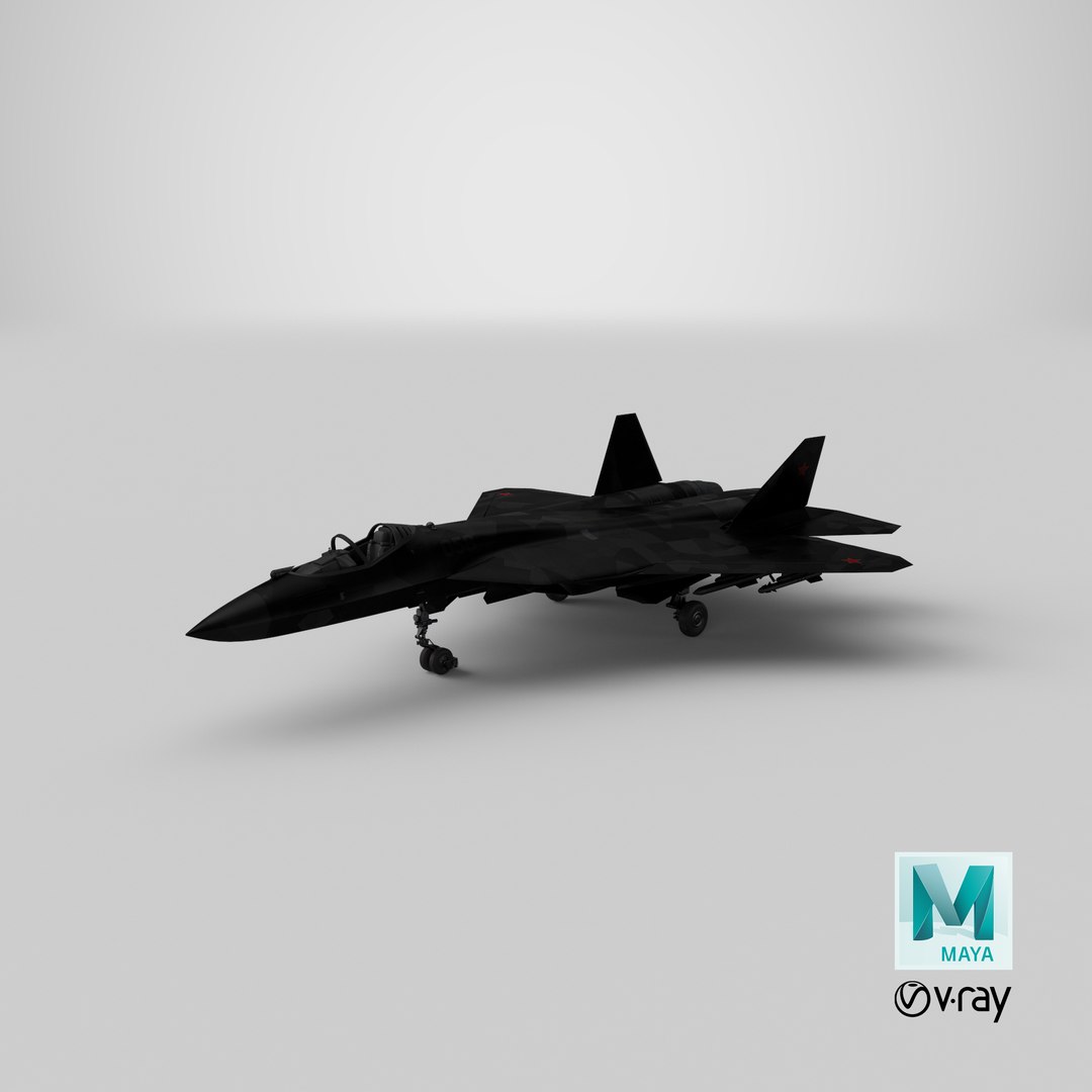 3D sukhoi - pbr su57 - TurboSquid 1403080