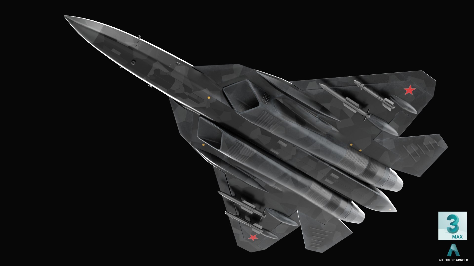 3D Sukhoi - Pbr Su57 - TurboSquid 1403080