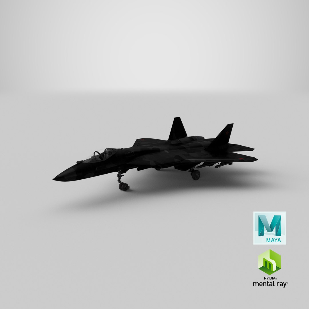 3D sukhoi - pbr su57 - TurboSquid 1403080