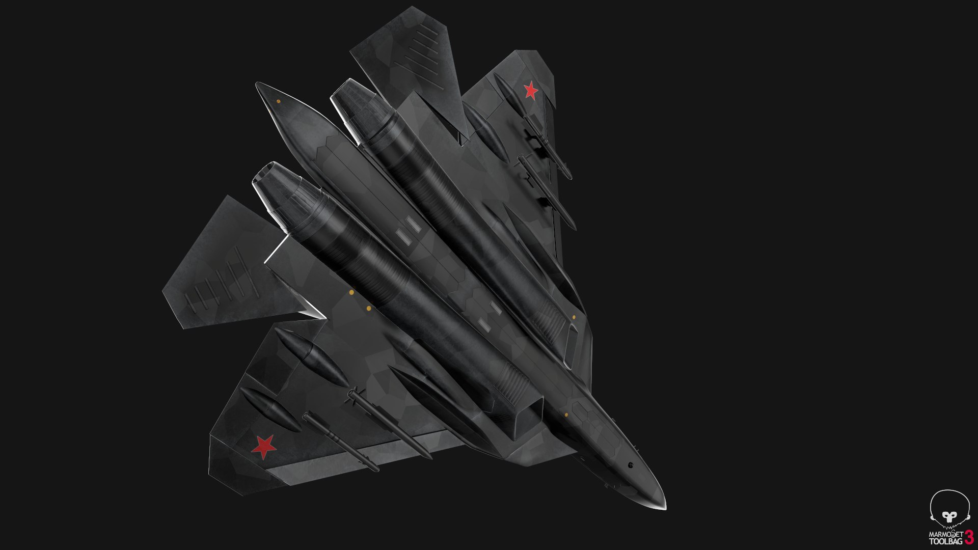 3D sukhoi - pbr su57 - TurboSquid 1403080