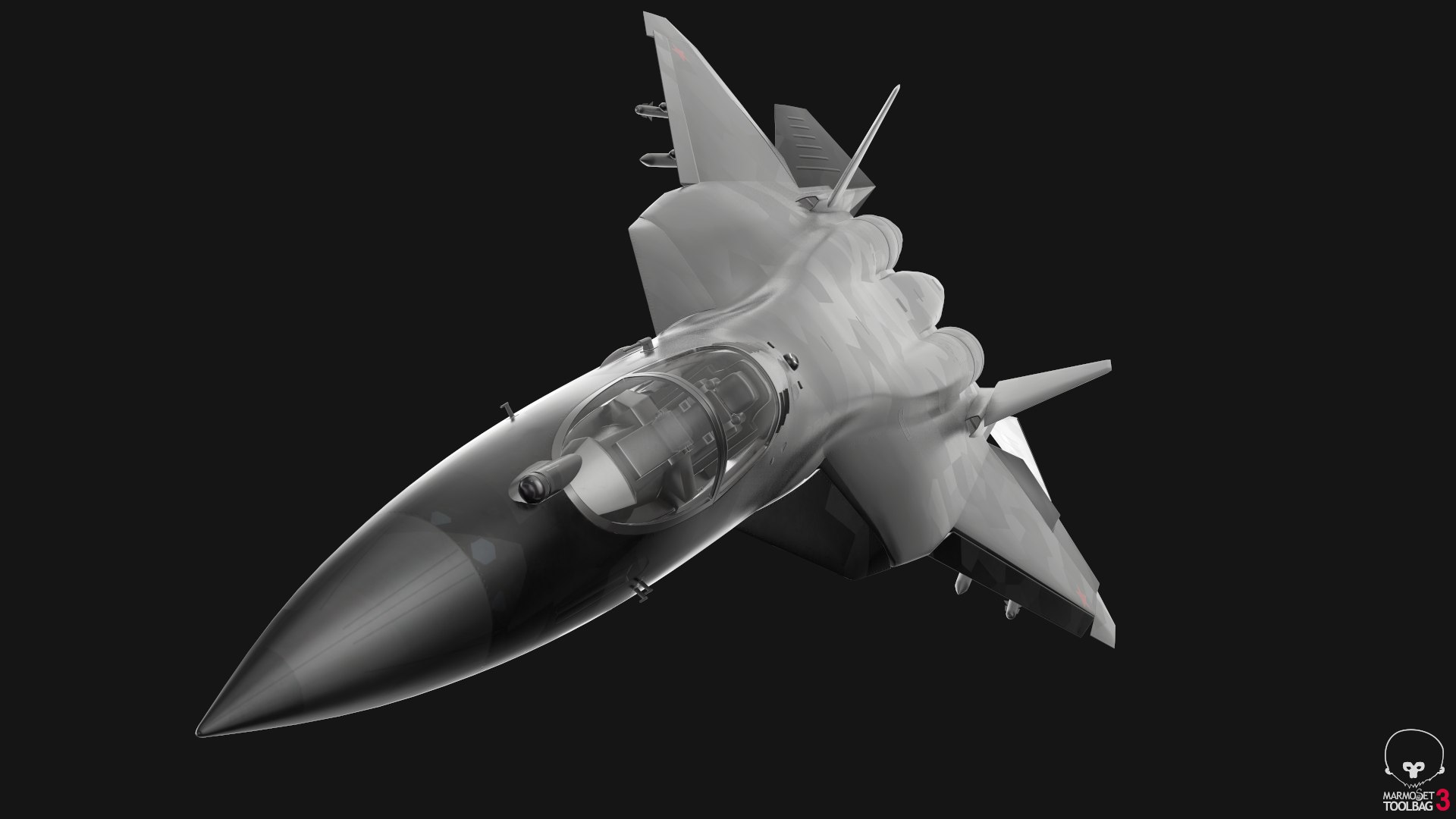 3D sukhoi - pbr su57 - TurboSquid 1403080