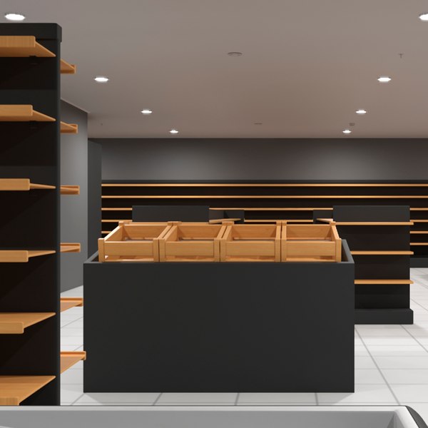Store Interior 3D Models for Download | TurboSquid