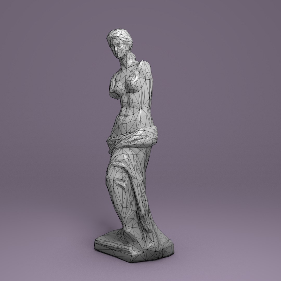 3d Aphrodite Scan Model