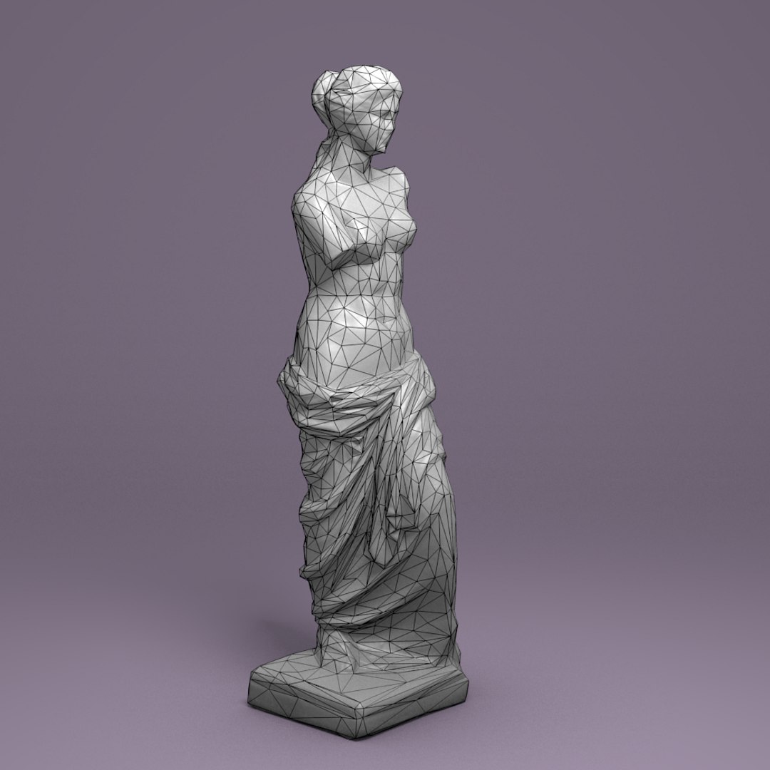 3d Aphrodite Scan Model