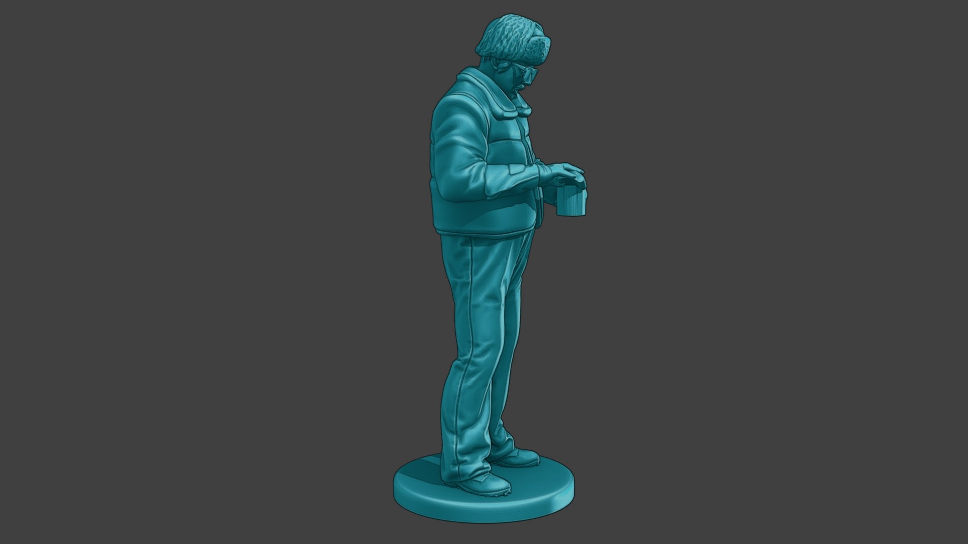 Actual Male Truck Driver AMTD 006 3D Model - TurboSquid 1964320