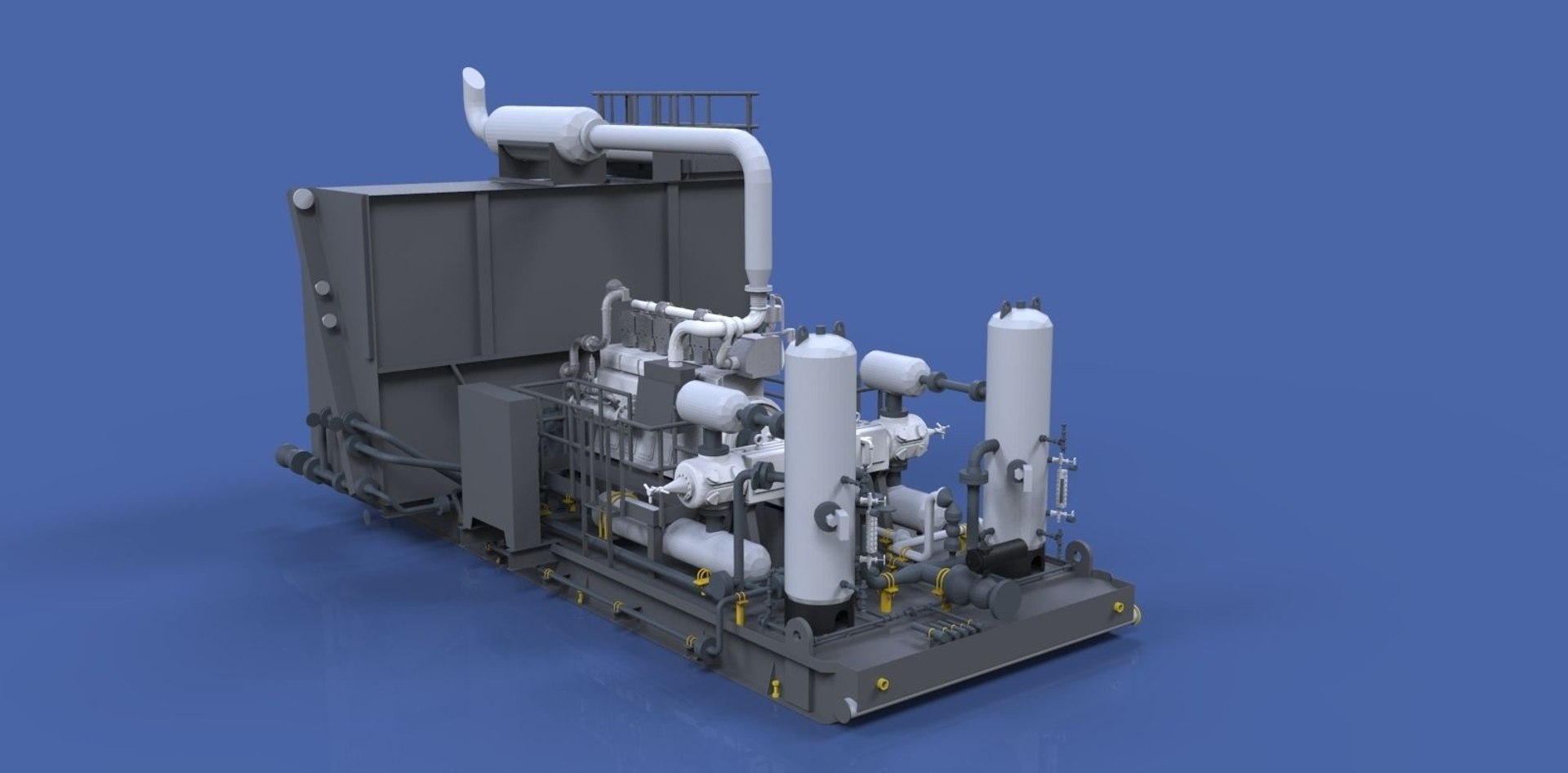 3D Compressor Model - TurboSquid 1562142
