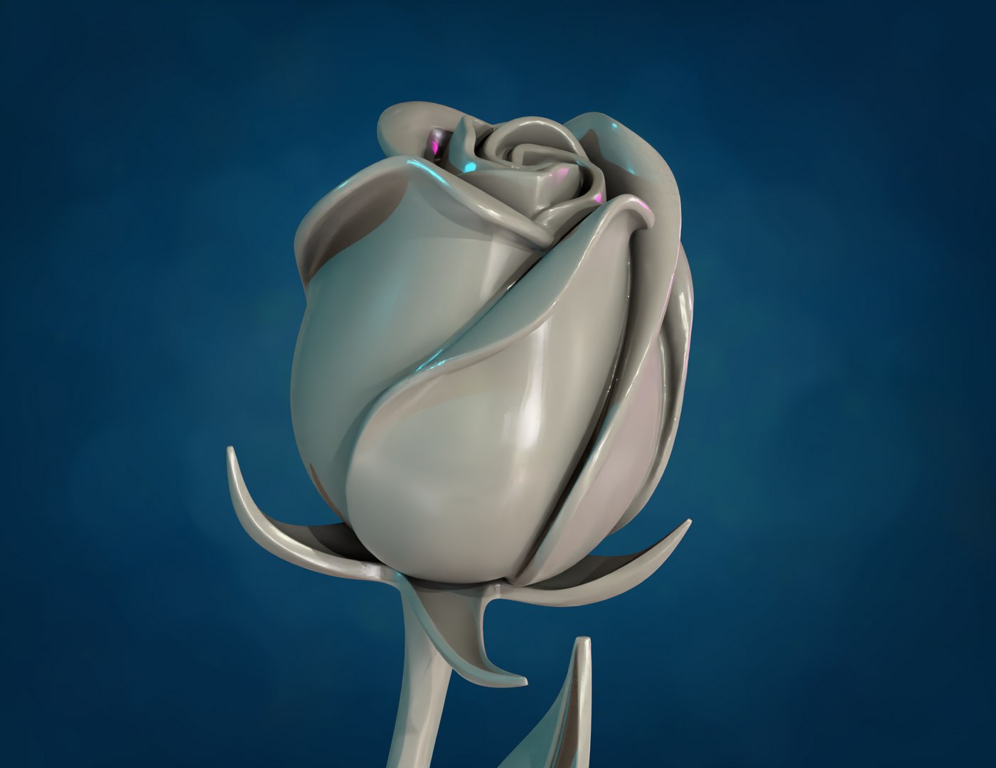 3D Rose Flower Model - TurboSquid 2147702