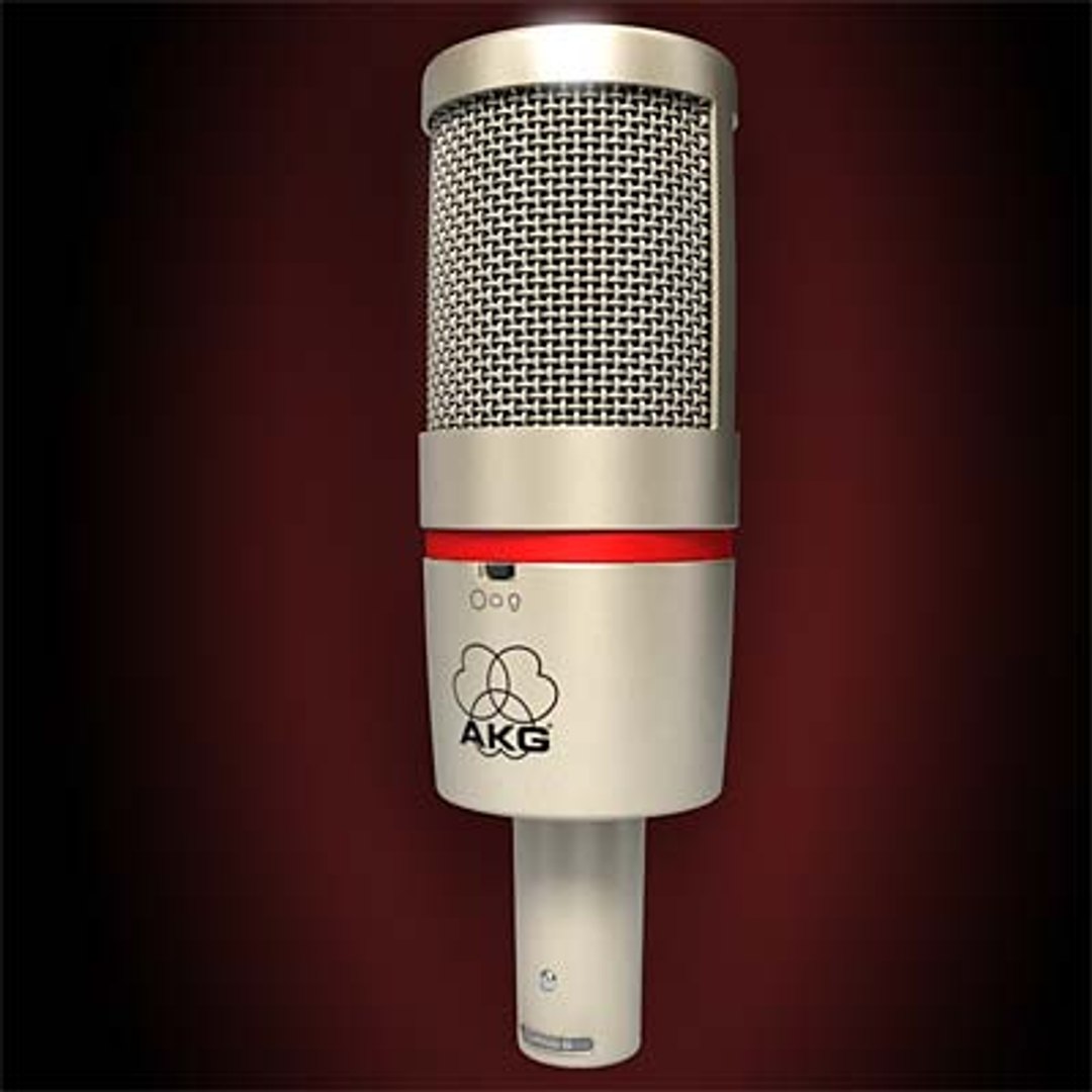 Akg C 4000 B 3d Model