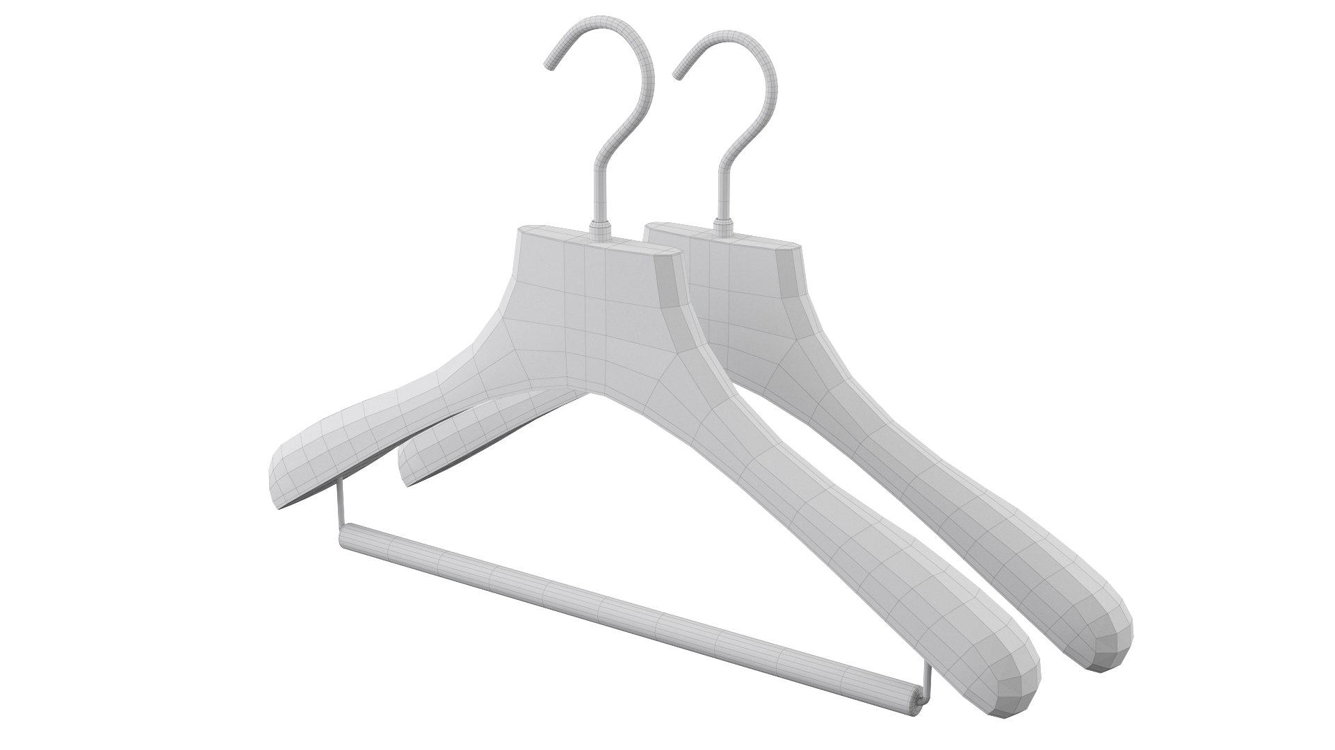 Clothes Hanger Hang 3D Model - TurboSquid 1680528