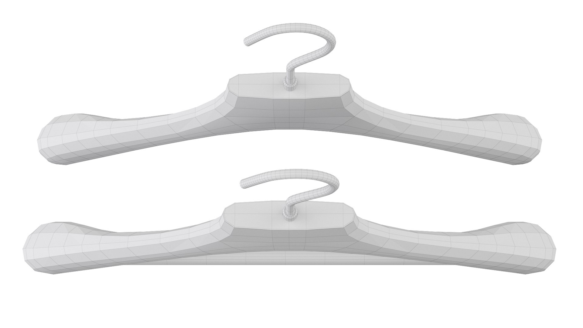 Clothes hanger hang 3D model - TurboSquid 1680528