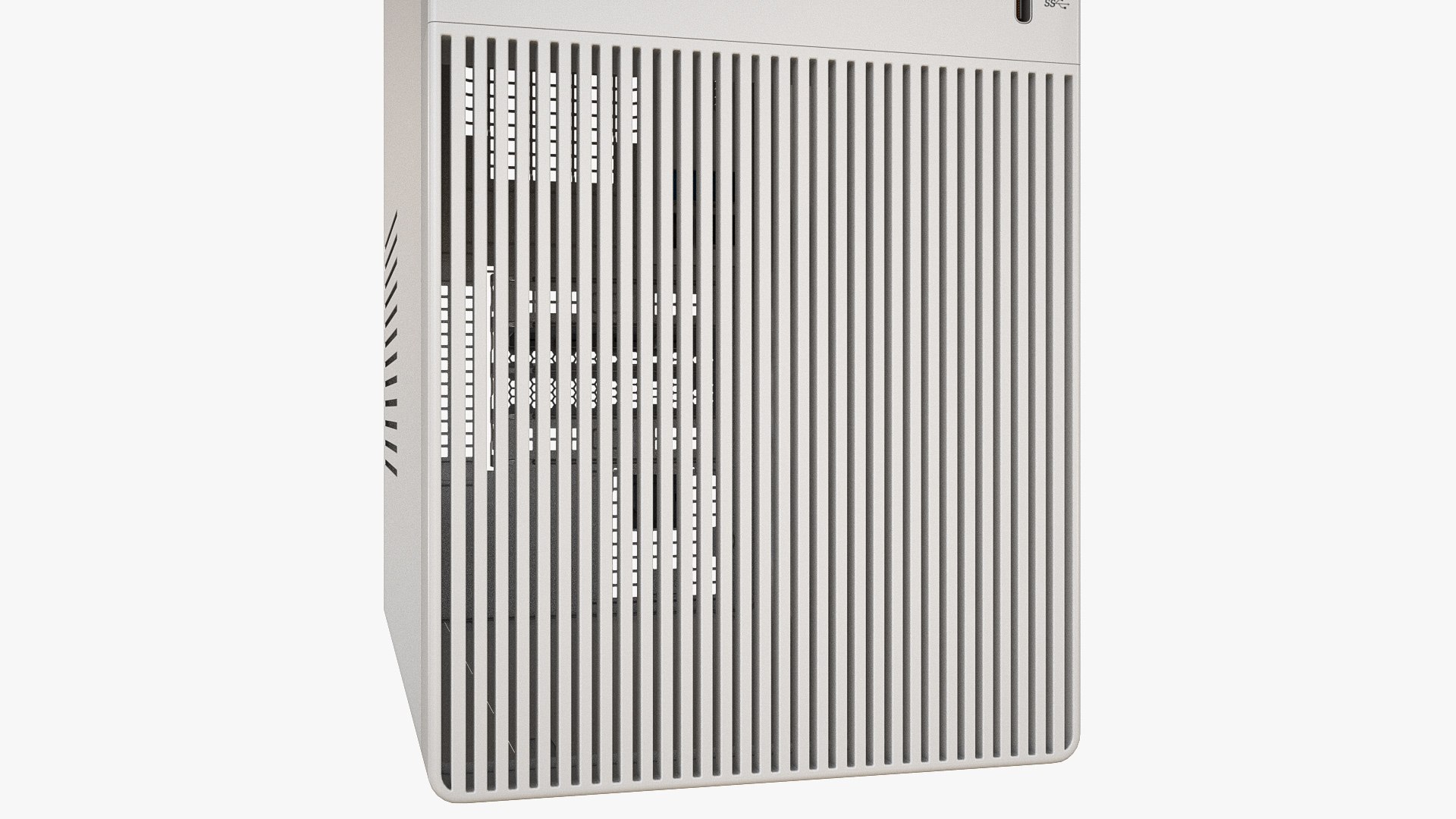 Desktop PC White Model - TurboSquid 2073744