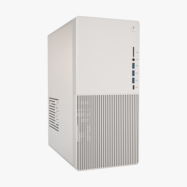 modelo 3d Desktop PC White - TurboSquid 2073744