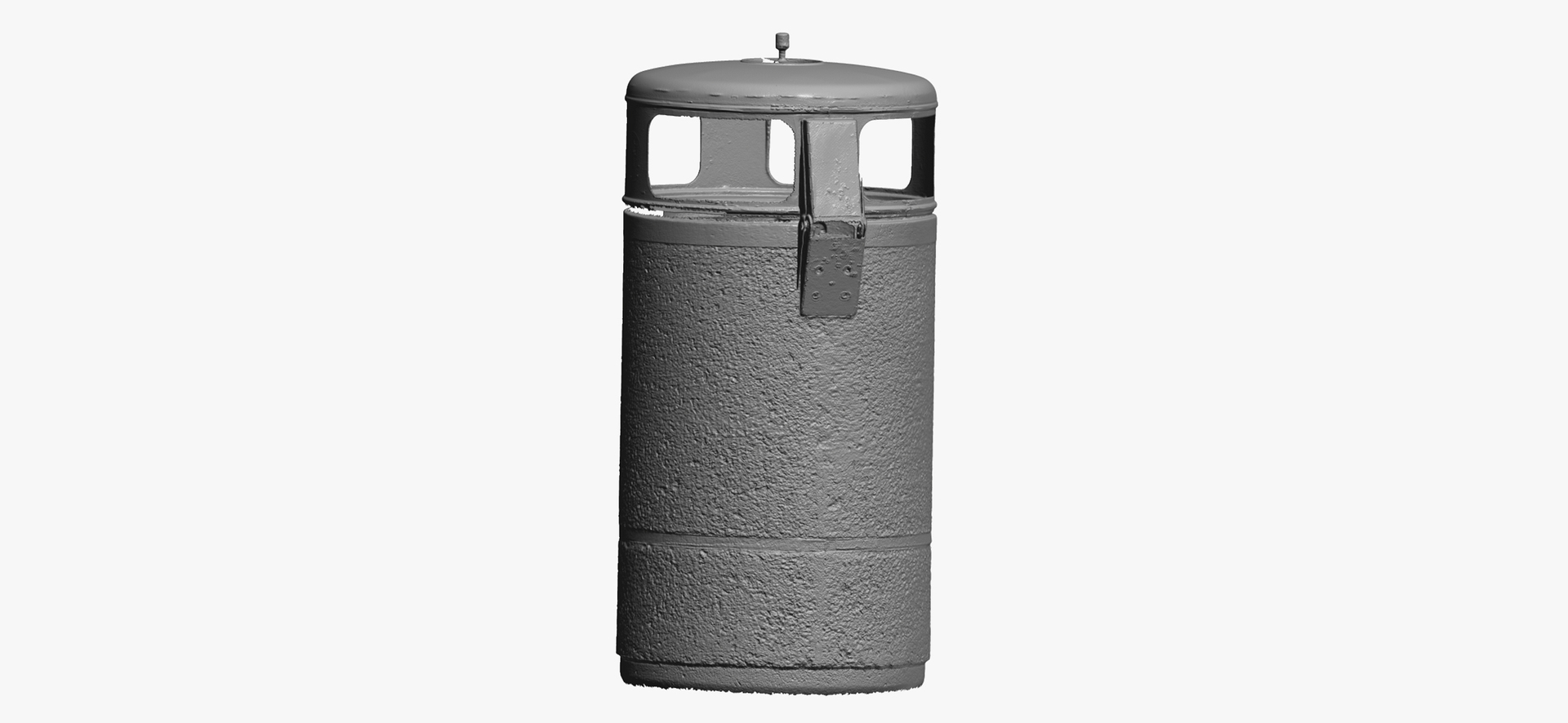3D Trashcan 01 RAW Scan model - TurboSquid 1780936