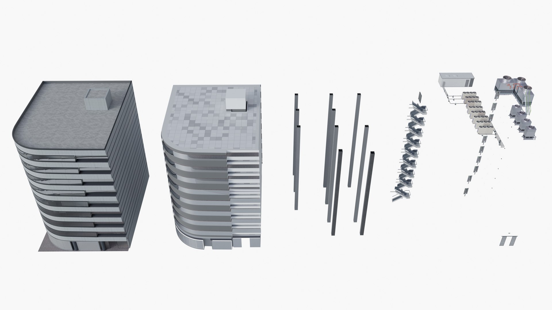 3D Model Asian In\Out Building B15 - TurboSquid 2092715