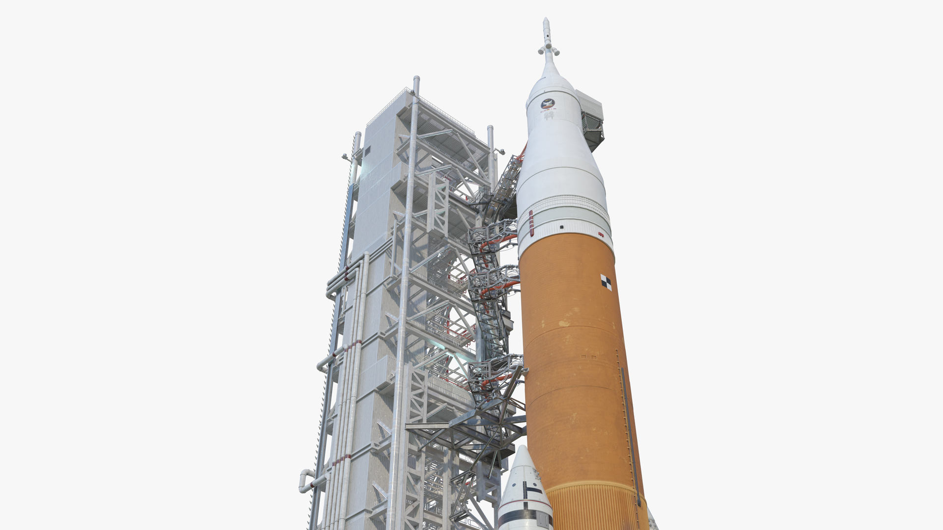 3D Launch Tower model - TurboSquid 1898526