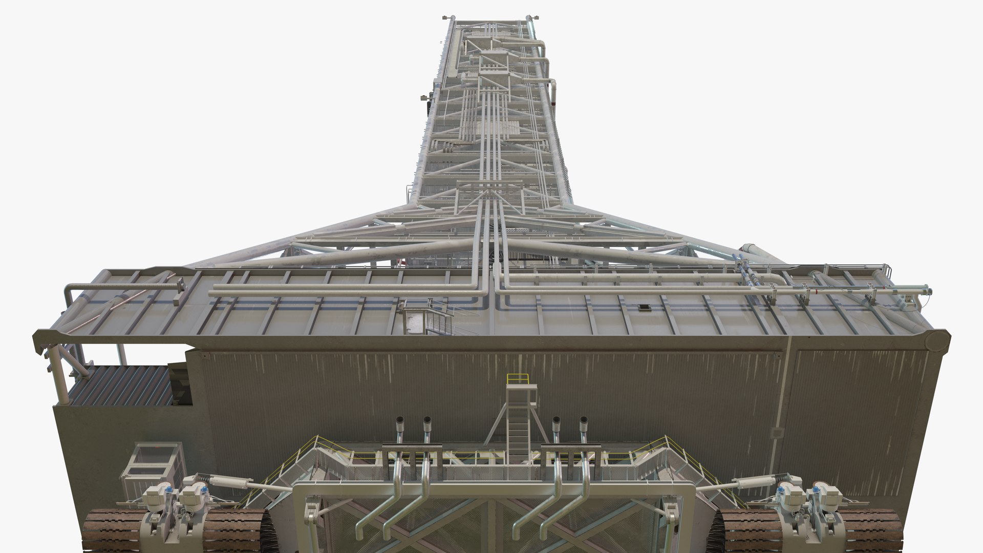 3D Launch Tower Model - TurboSquid 1898526