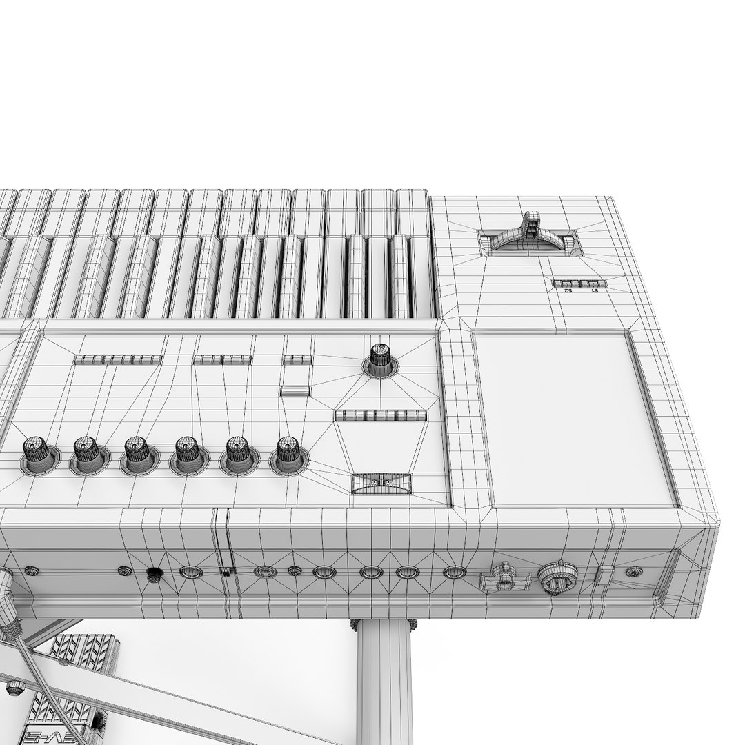 Keyboard Roland 3D Model - TurboSquid 1456680