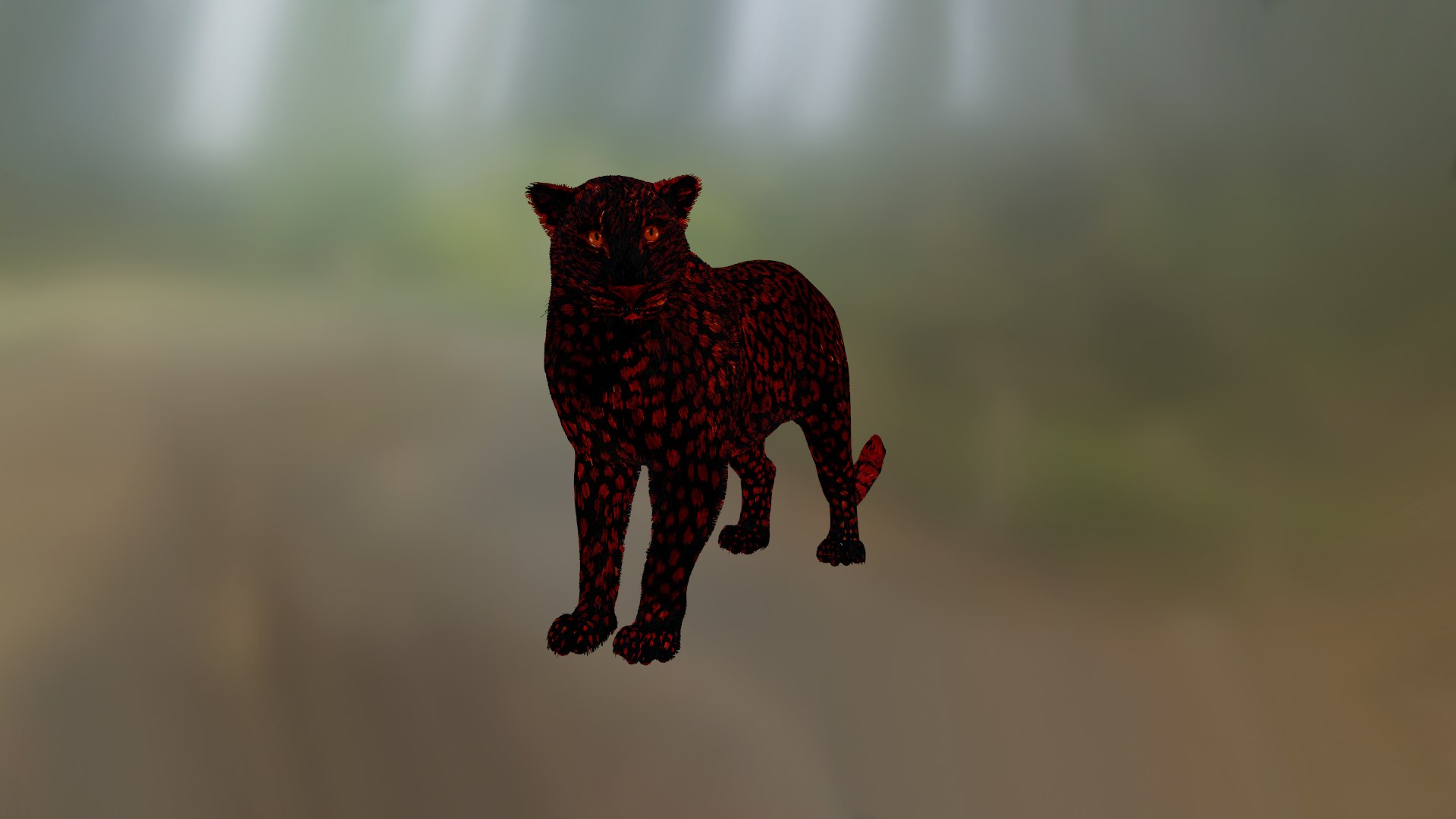 The Bloody Leopard model - TurboSquid 1863558