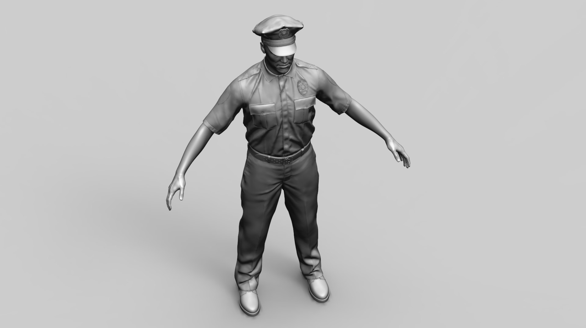 3D model police officer - TurboSquid 1474144