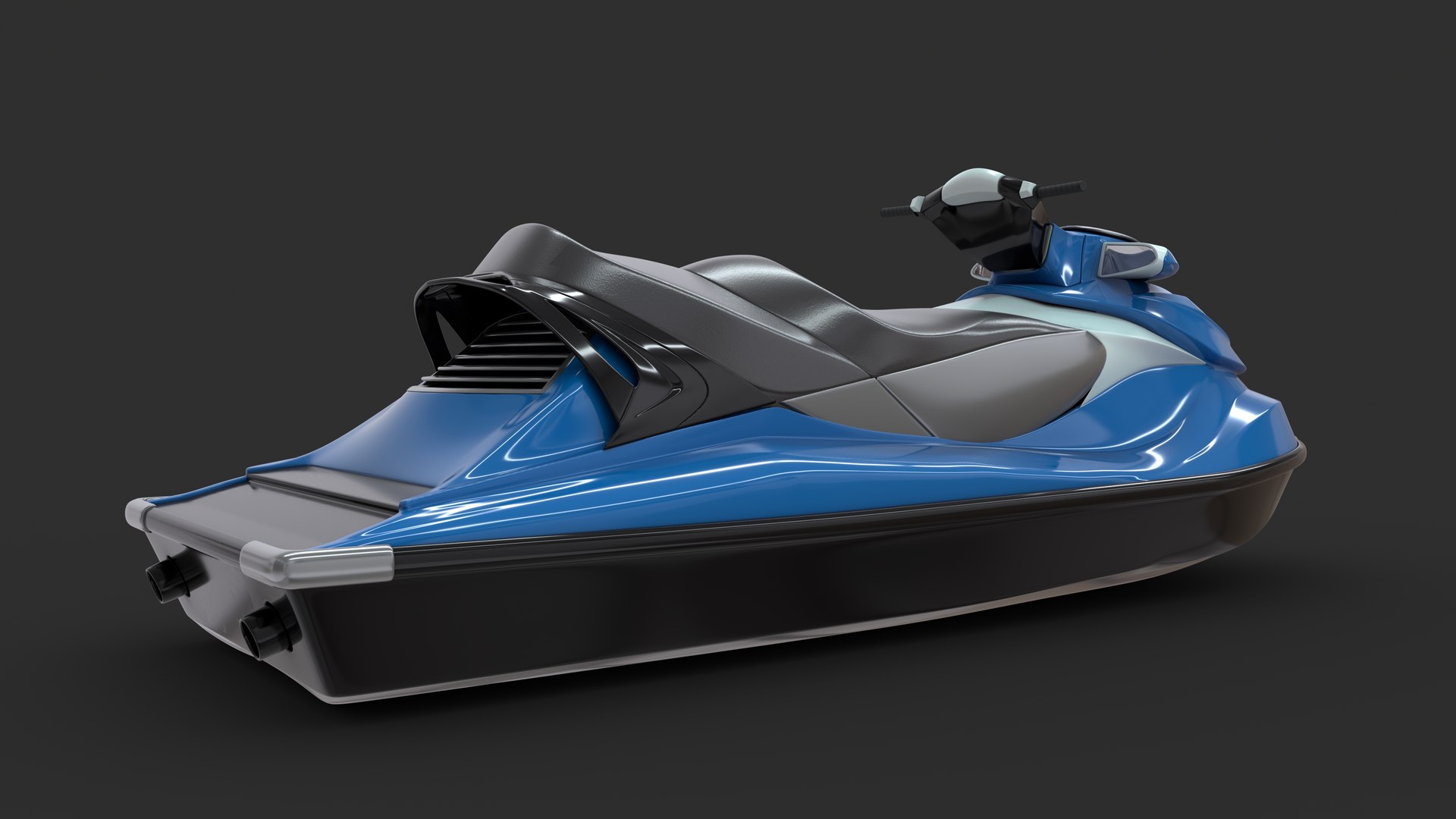 3D Model Water Craft Jet Boat - TurboSquid 2185028