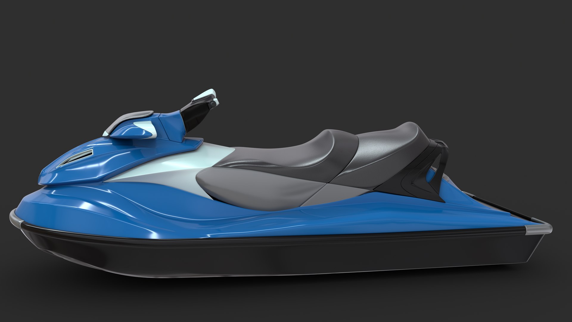 3D Model Water Craft Jet Boat - TurboSquid 2185028