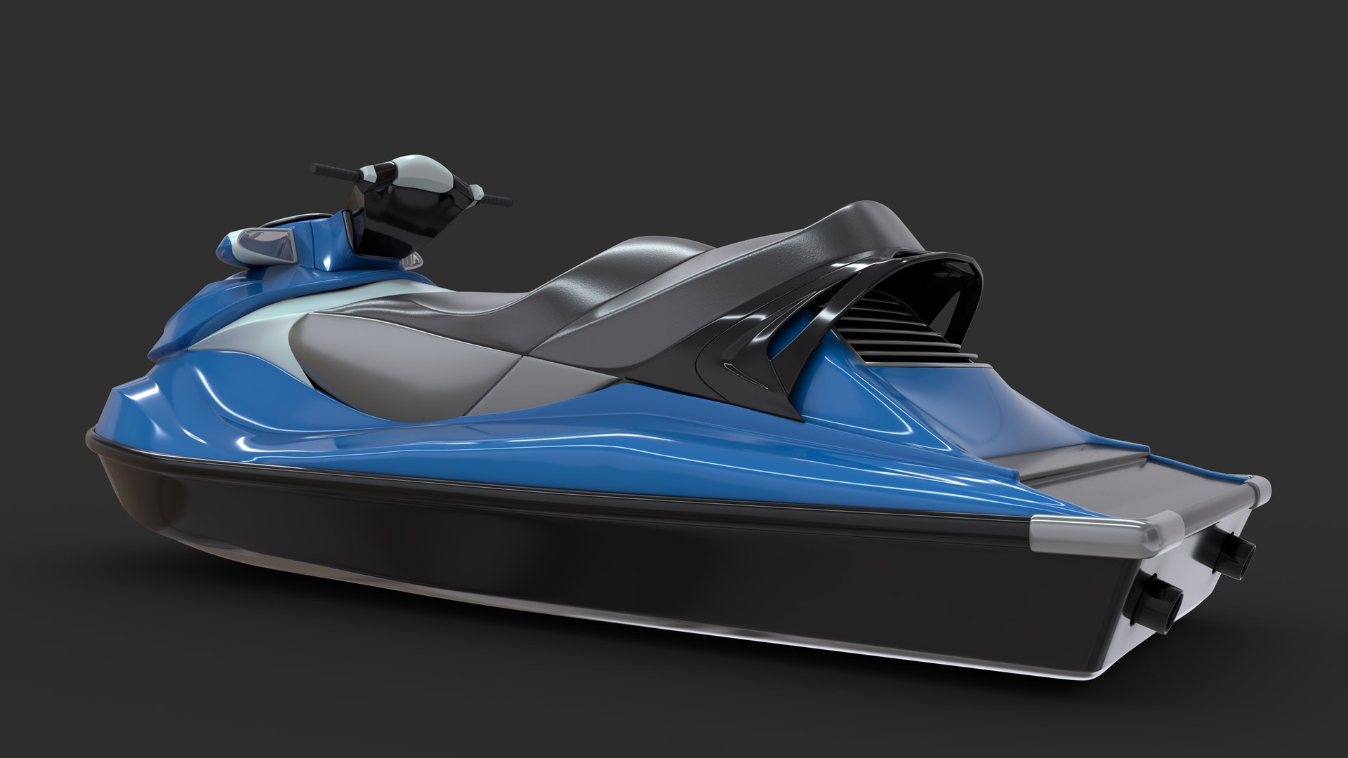 3D Model Water Craft Jet Boat - TurboSquid 2185028