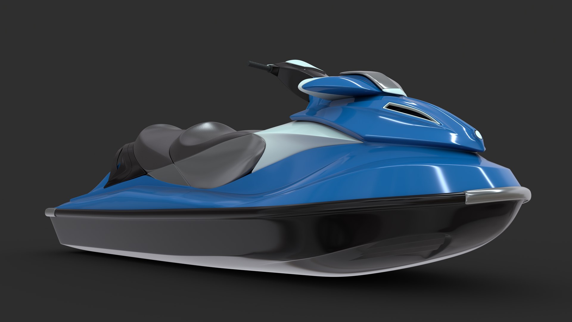 3D Model Water Craft Jet Boat - TurboSquid 2185028