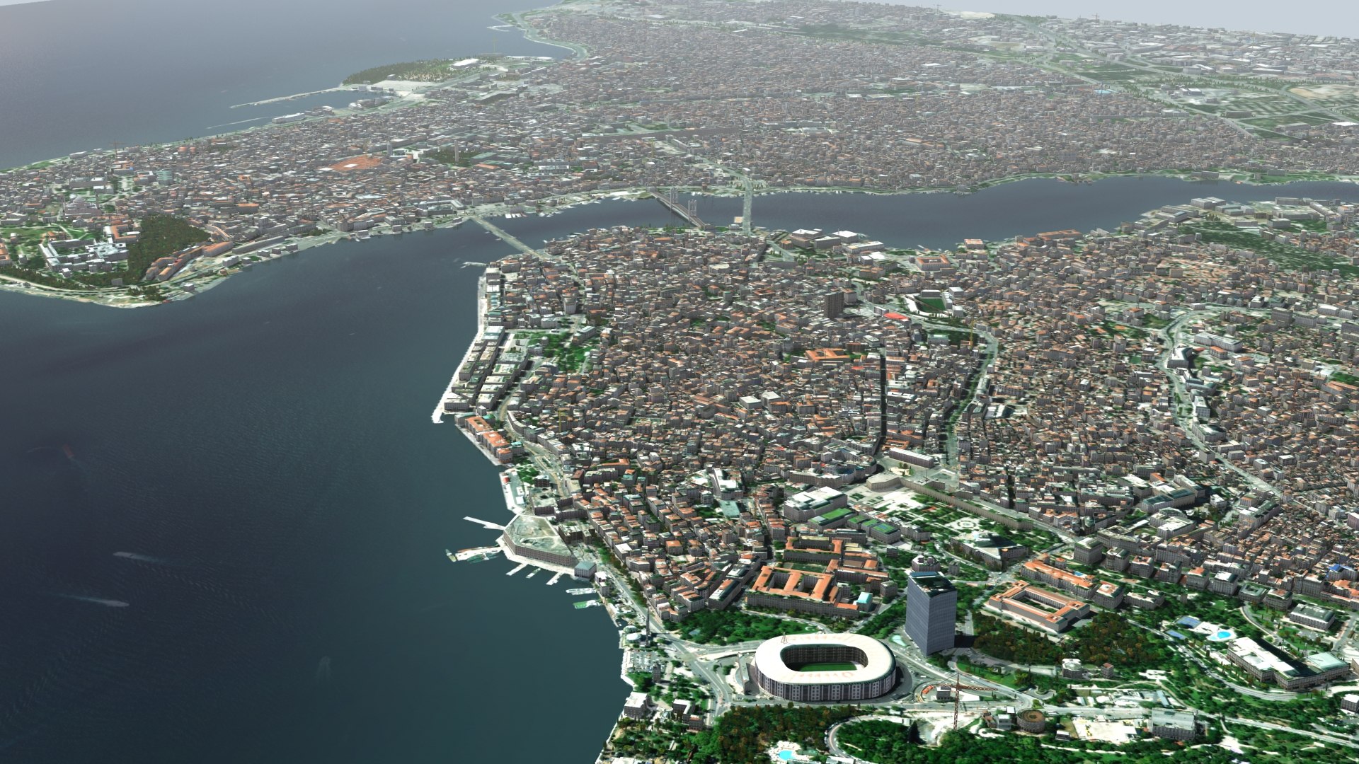 3D Istanbul City Turkiye - TurboSquid 2224083