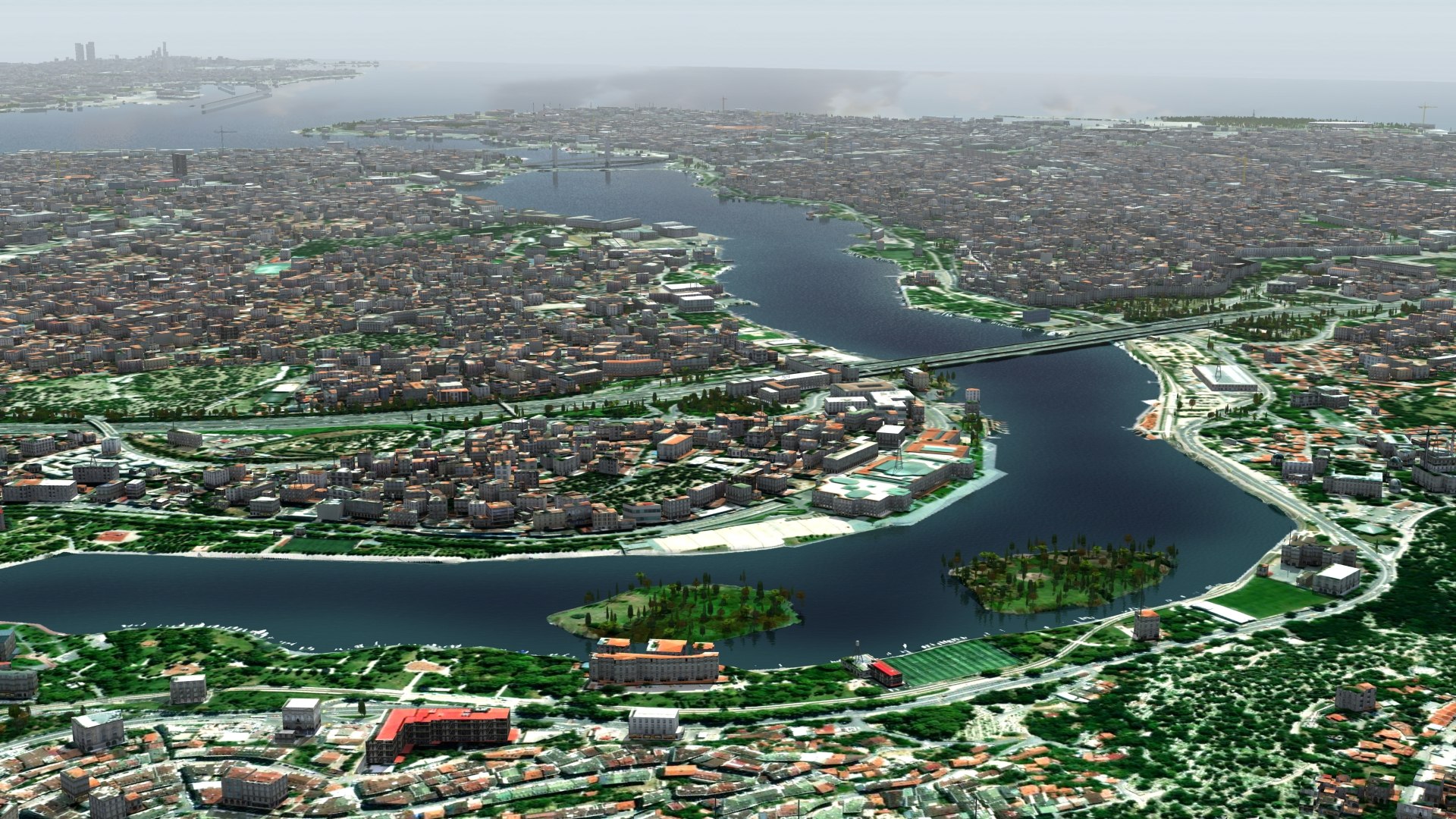 3D Istanbul City Turkiye - TurboSquid 2224083