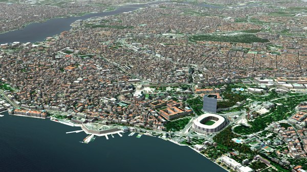 modelo 3d Estambul ciudad Turkiye - TurboSquid 2224083
