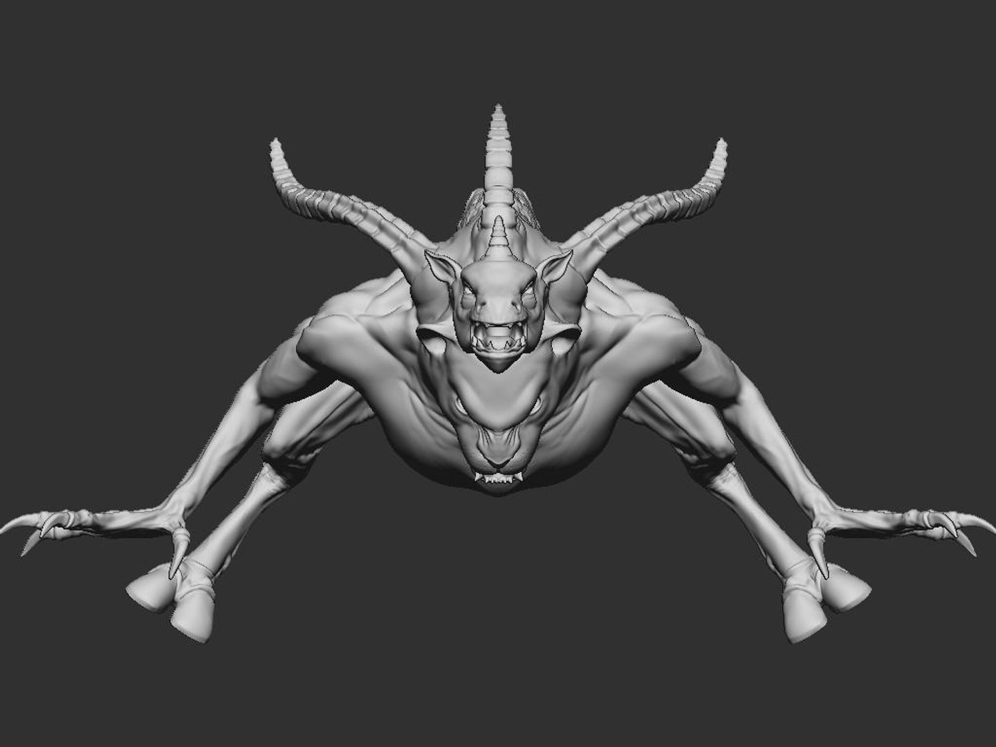 Mythical Chimera Obj