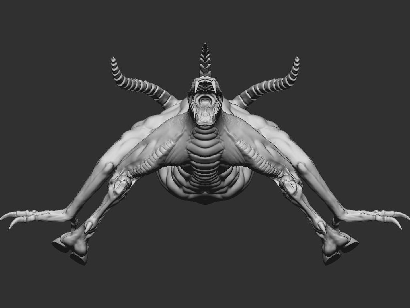 Mythical Chimera Obj