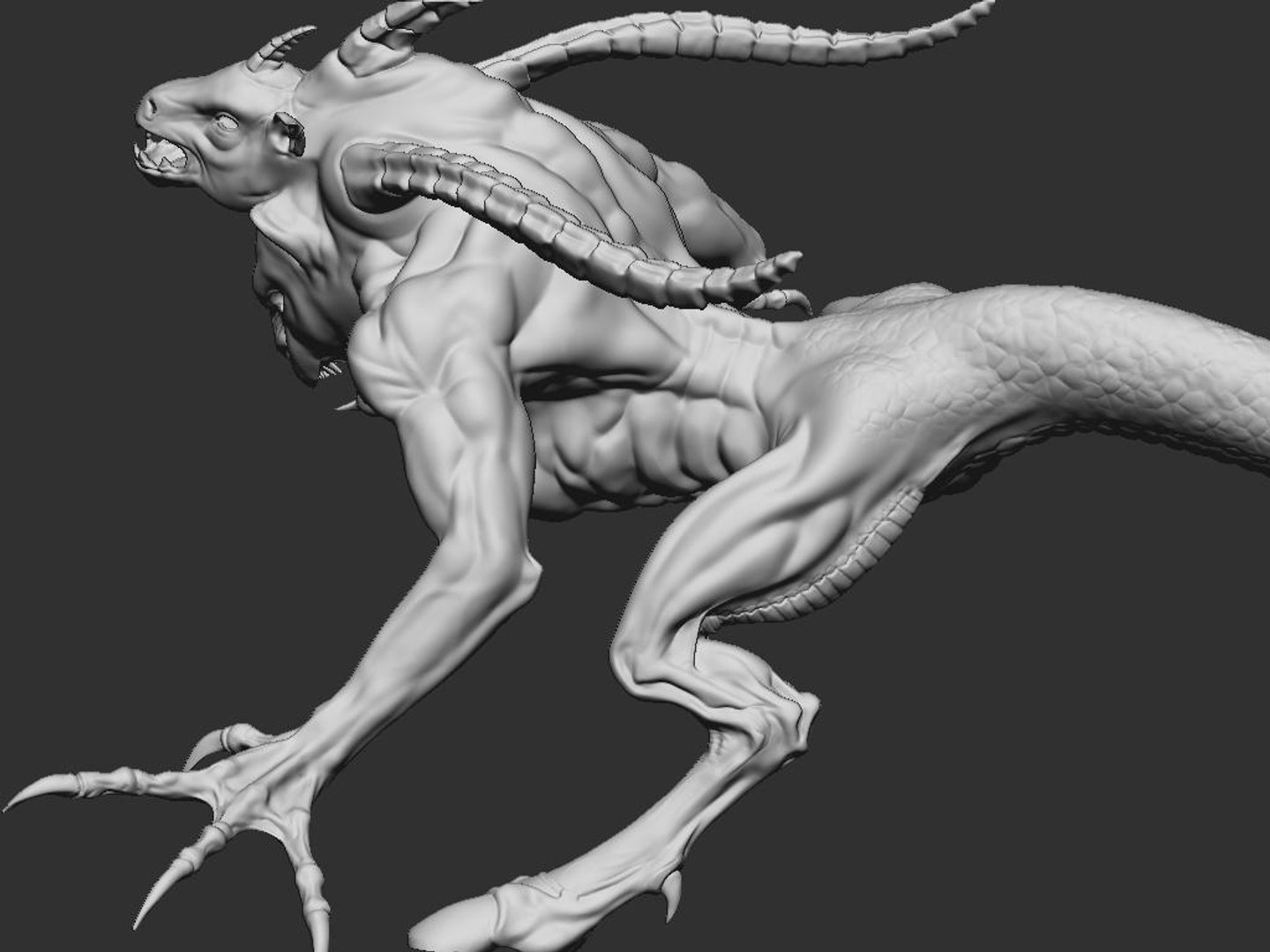 mythical chimera obj