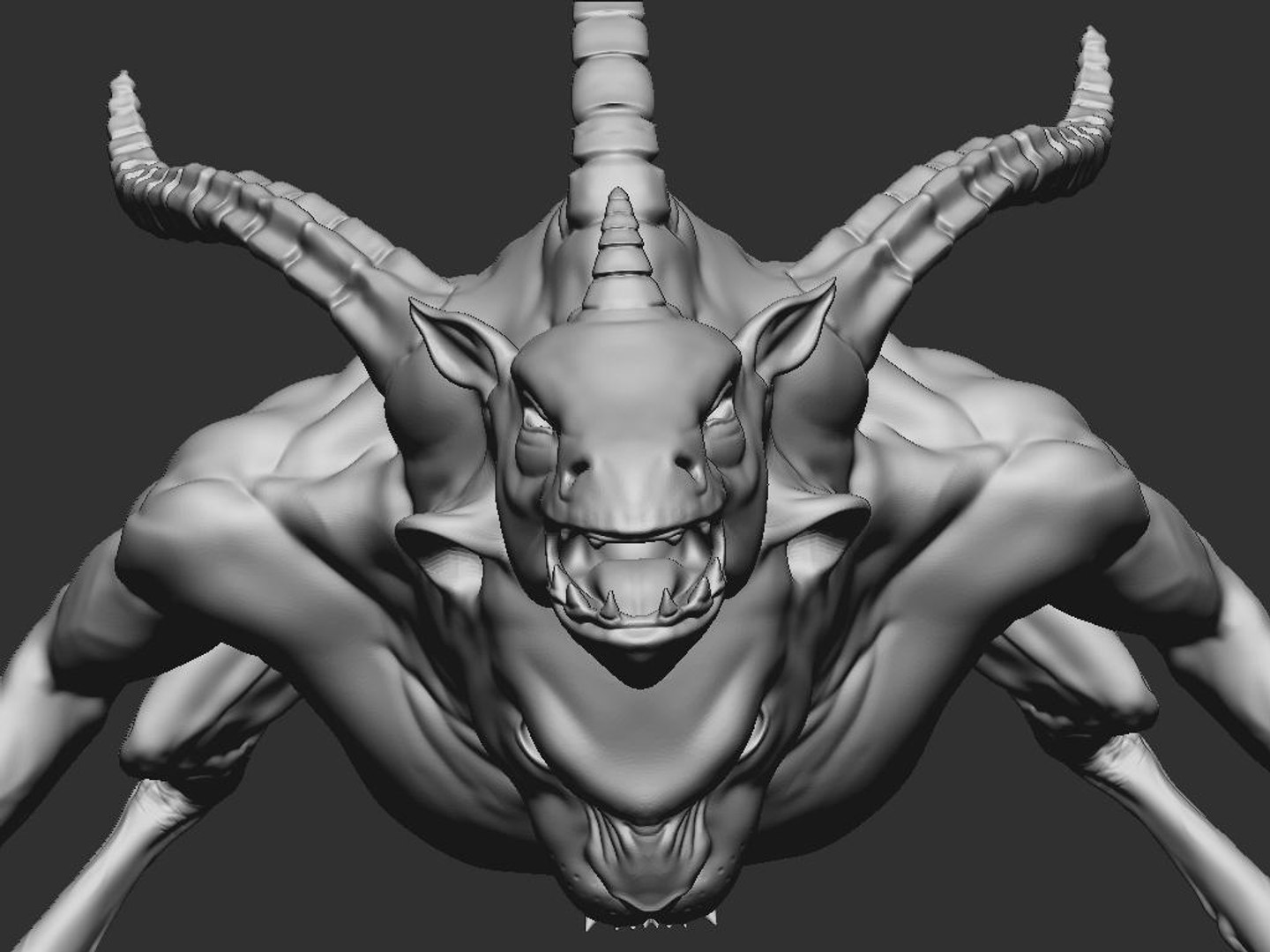 Mythical Chimera Obj