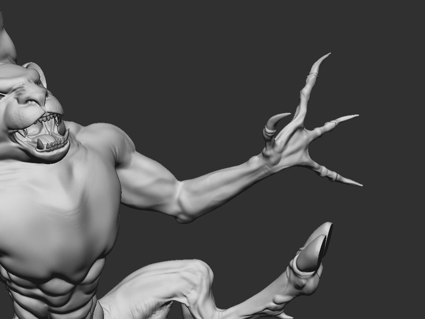 Mythical Chimera Obj