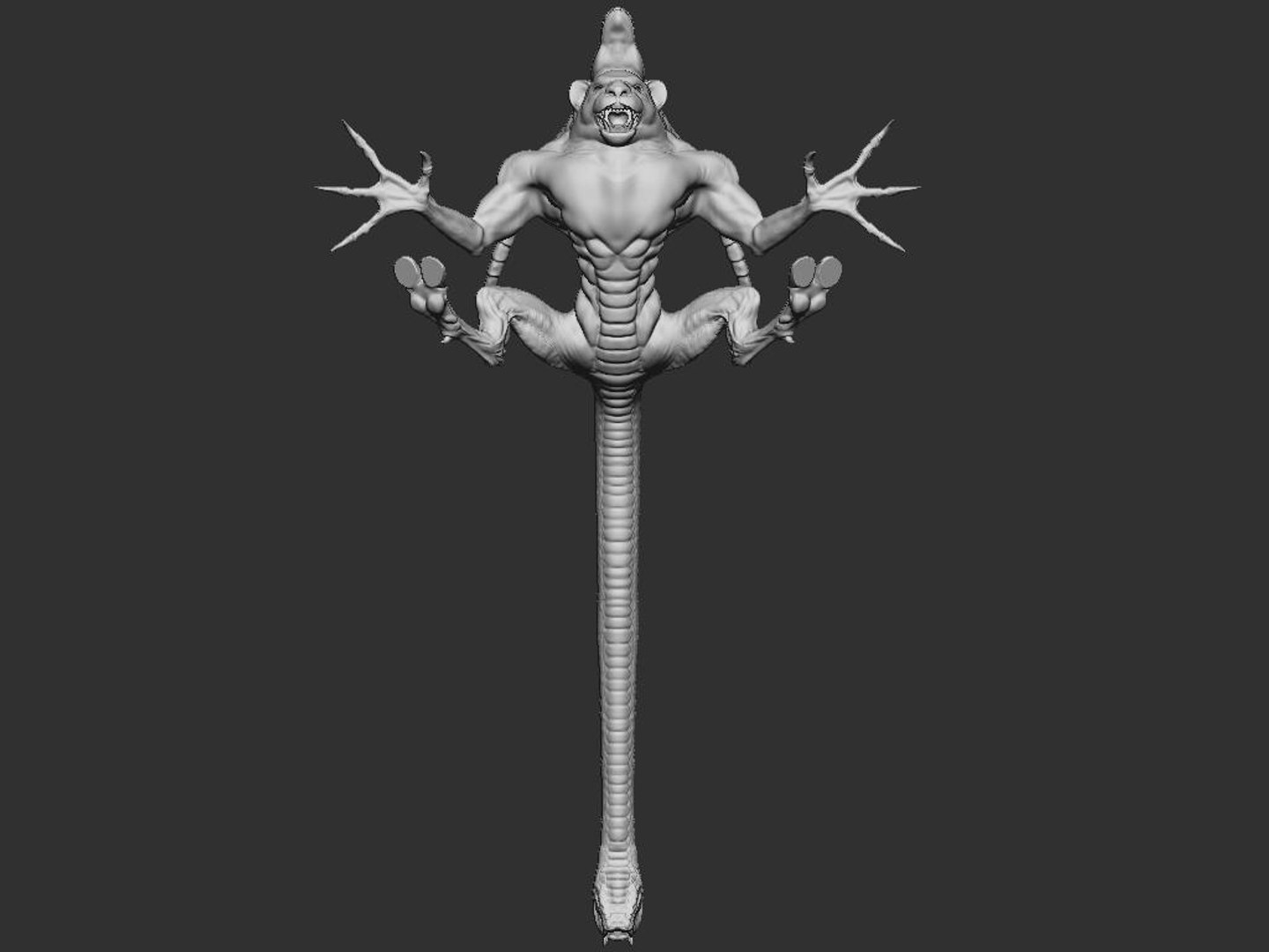 Mythical Chimera Obj