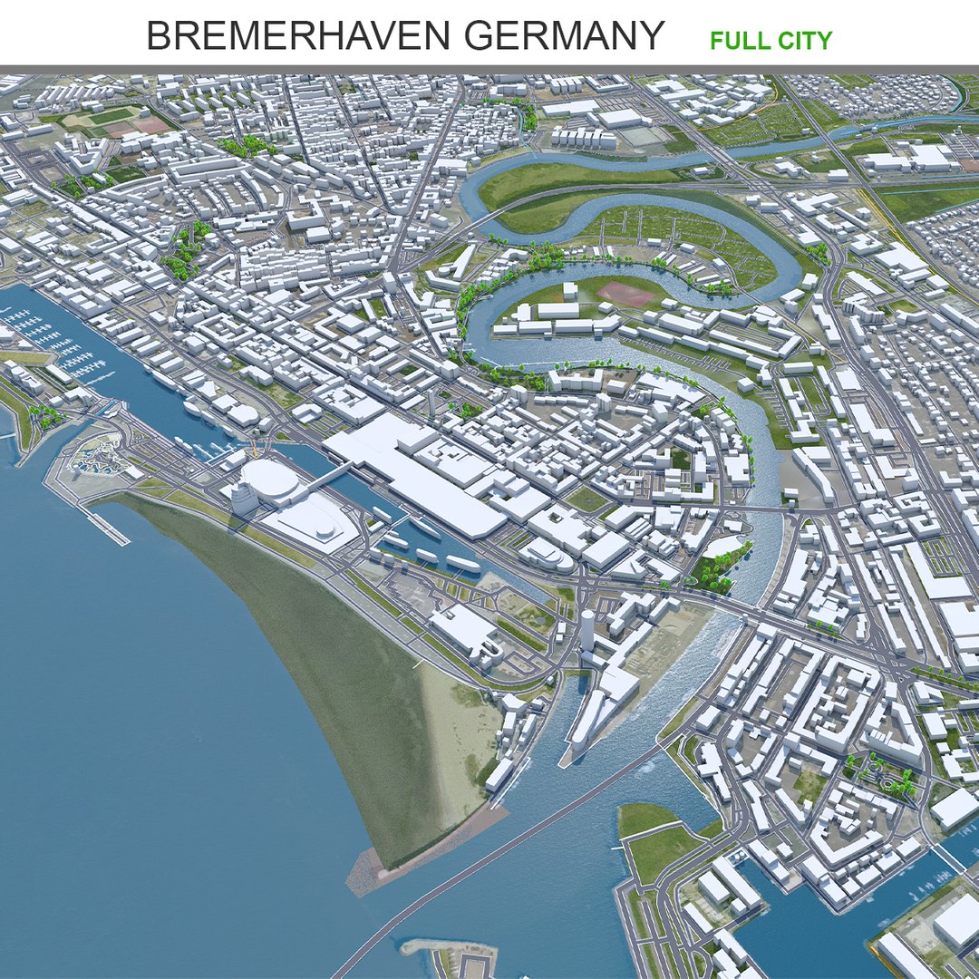 Bremerhaven Germany 3D Model - TurboSquid 2194781