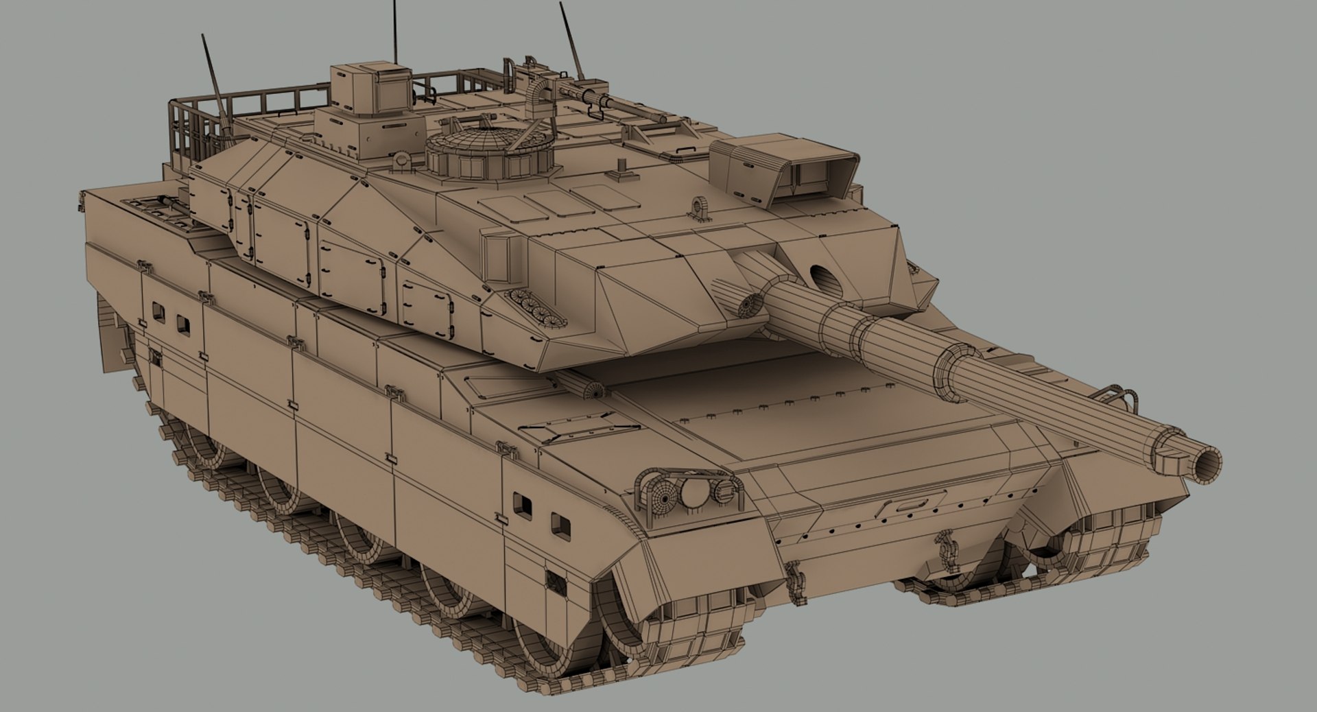 Modern Type 10 Battle Tank 3D Model - TurboSquid 1156009