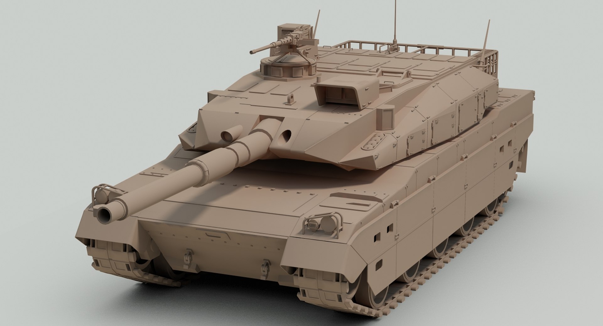 Modern Type 10 Battle Tank 3D Model - TurboSquid 1156009