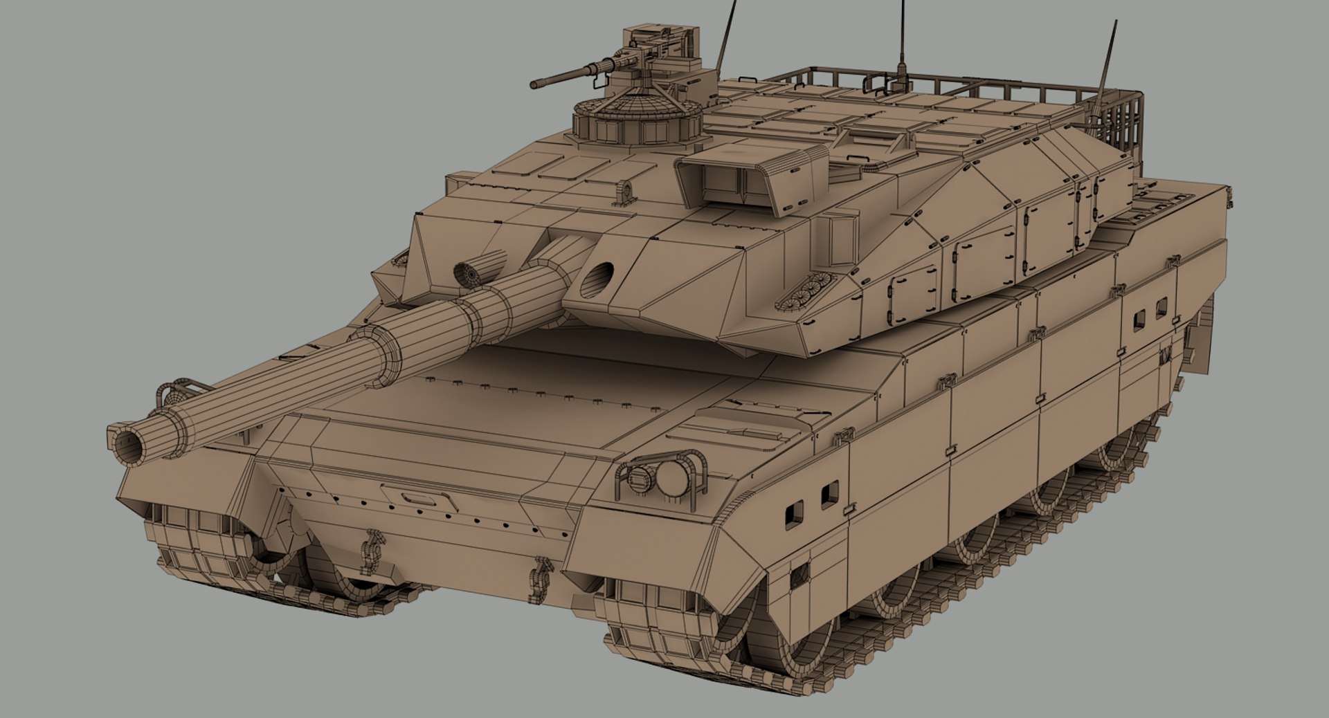 Modern Type 10 Battle Tank 3D Model - TurboSquid 1156009