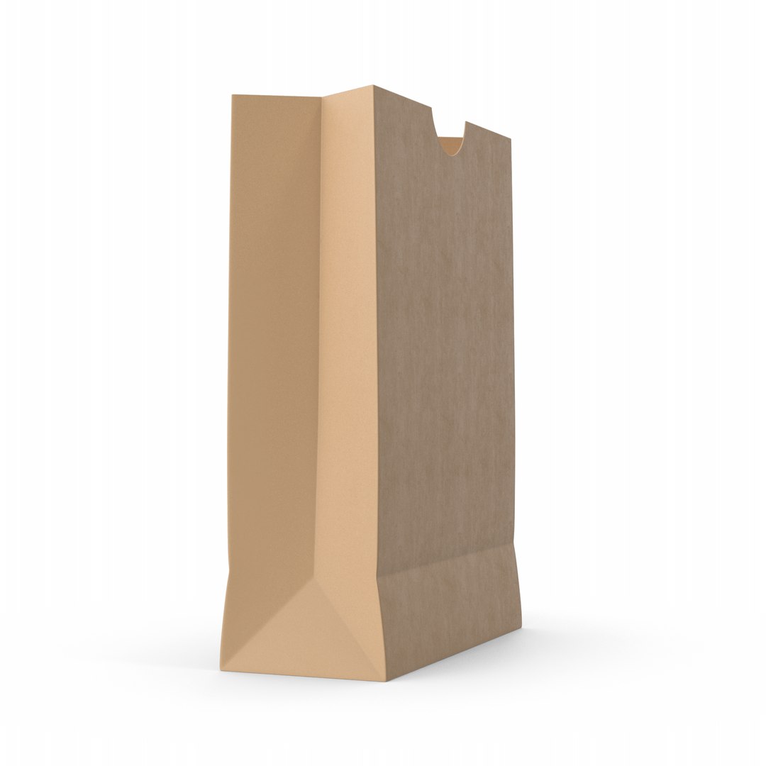 3D Paper Bag - TurboSquid 1867205