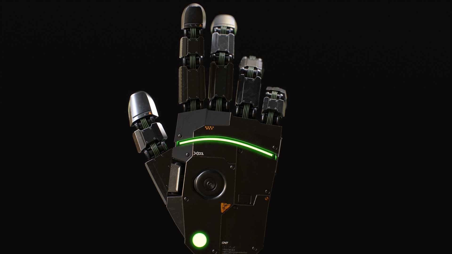 CyberHand 3D - TurboSquid 2065555